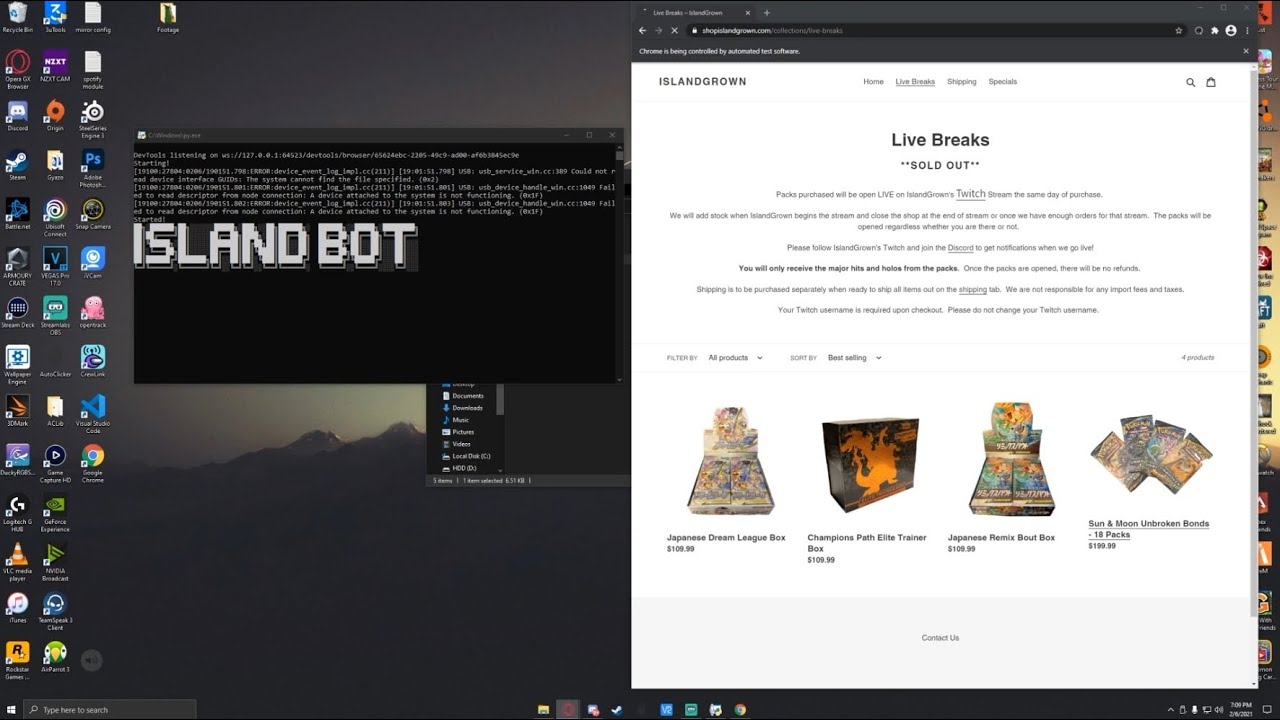 Island Bot for IslandGrown - YouTube