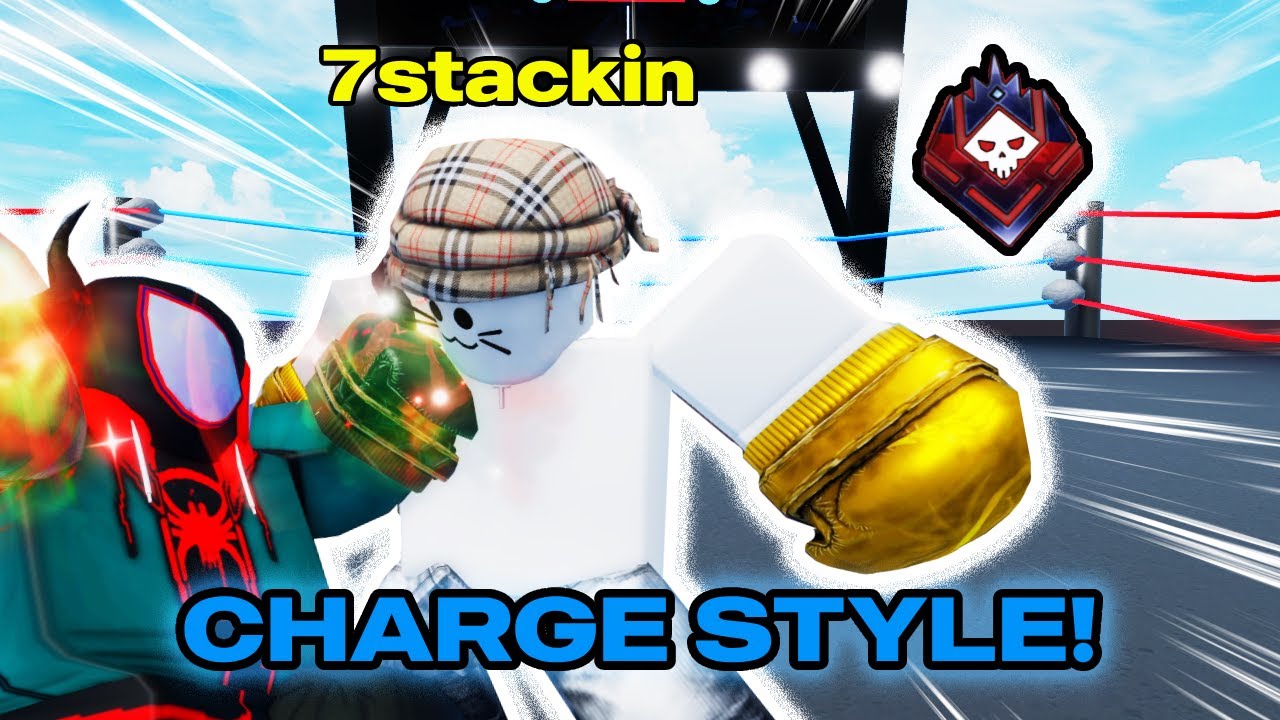 I FOUGHT 7STACKIN WITH THE CHARGE STYLE IN UNTITLED BOXING GAME ...