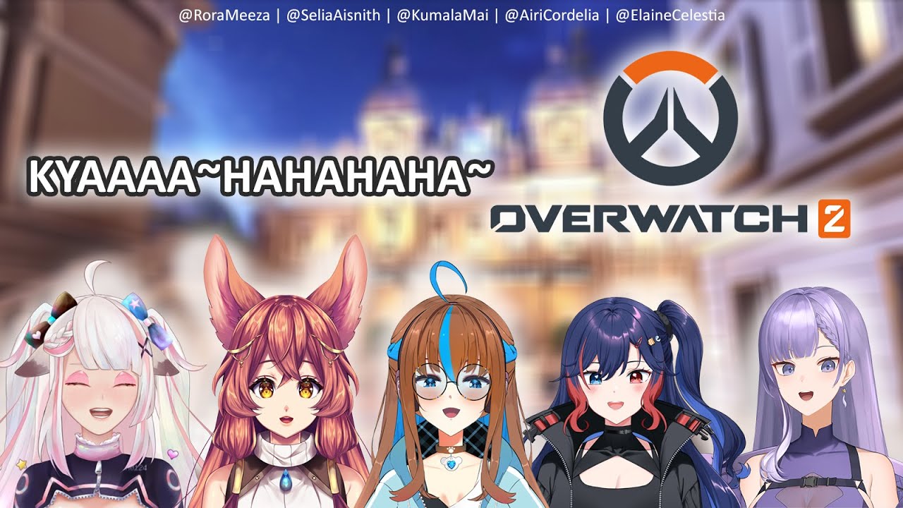 #MaiGames OverWatch collab - HAHA~HIHI~ sebelum UWAGH! UWOGH! - YouTube