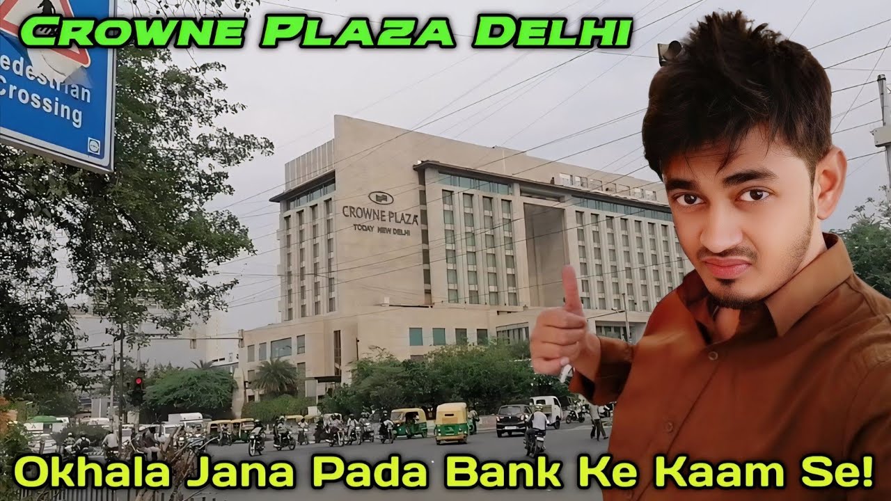 Okhla phase 1 Jana Pada Bank Ke Kaam Se!! | Crowne Plaza Delhi (2nd Day ...