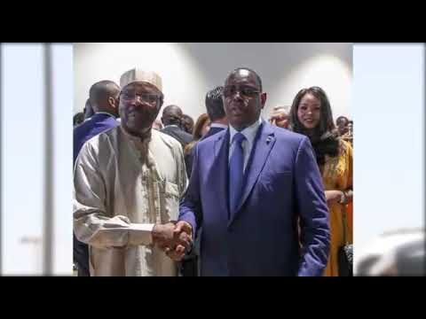 BABA DANPULLO A LA PRESTATION DE SERMENT DE MACKY SALL AU SENEGAL FR