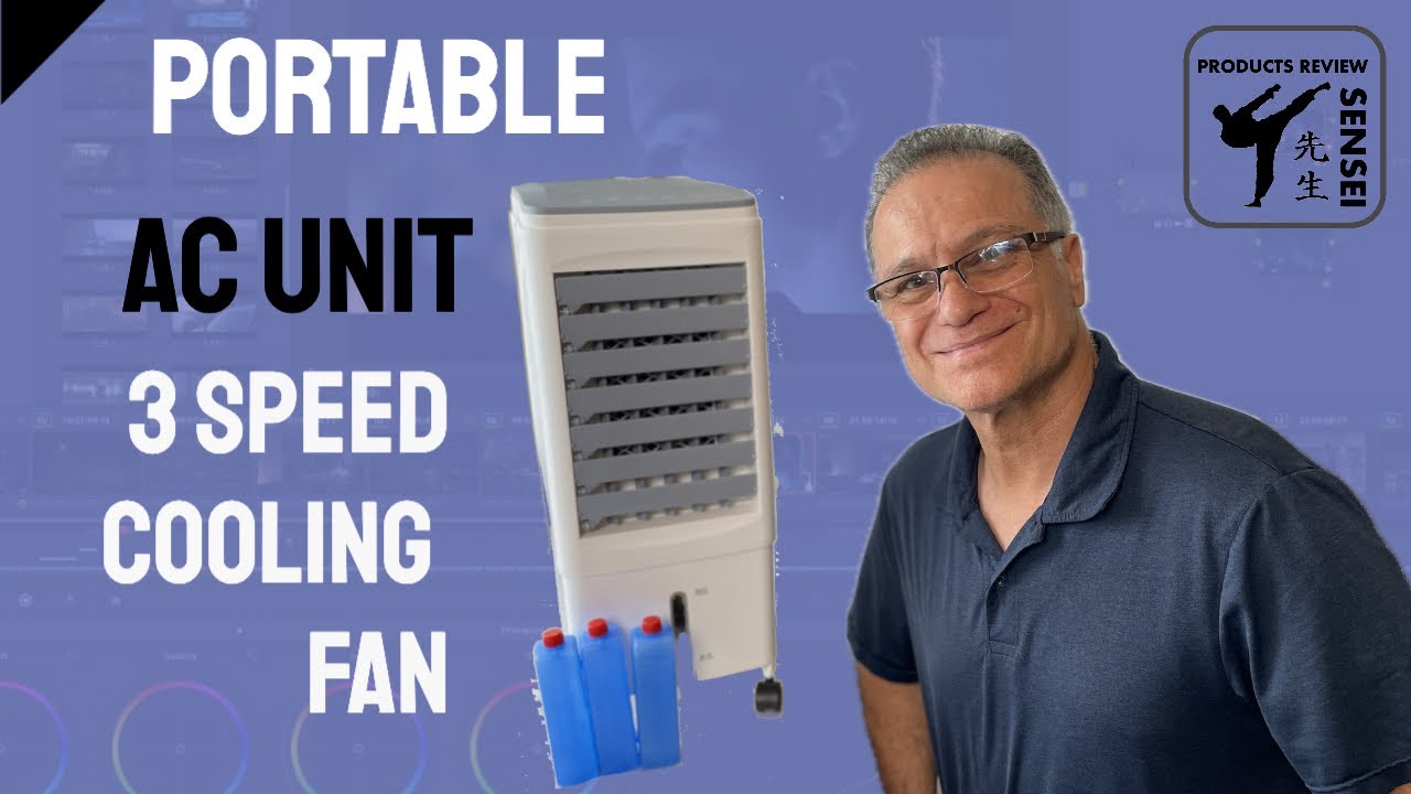 Portable Ac Unit With 3 Speed Cooling Fan Review - Evaporative Air ...
