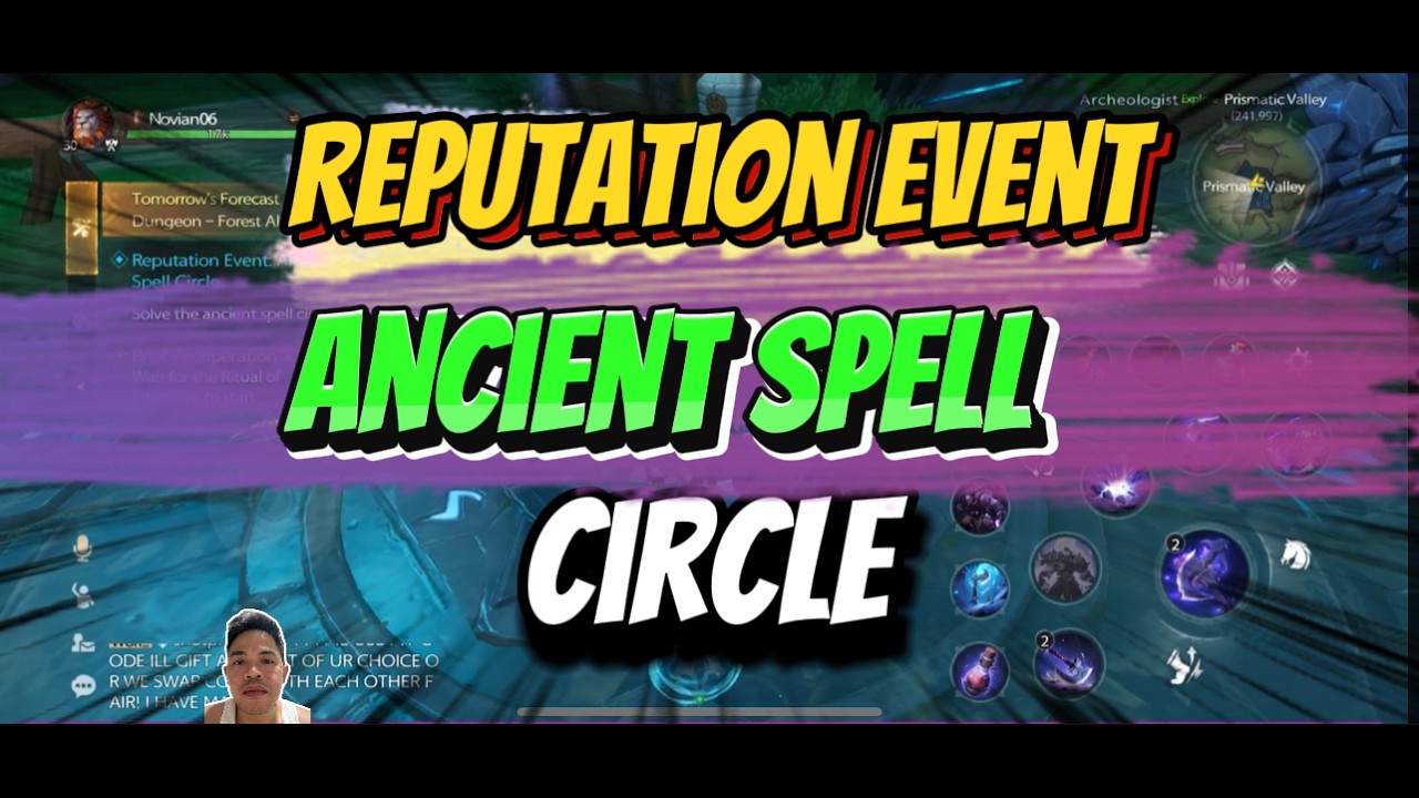 HOW TO SOLVE ANCIENT SPELL CIRCLE REPUTATION EVENT PUZZLE TARISLAND ...