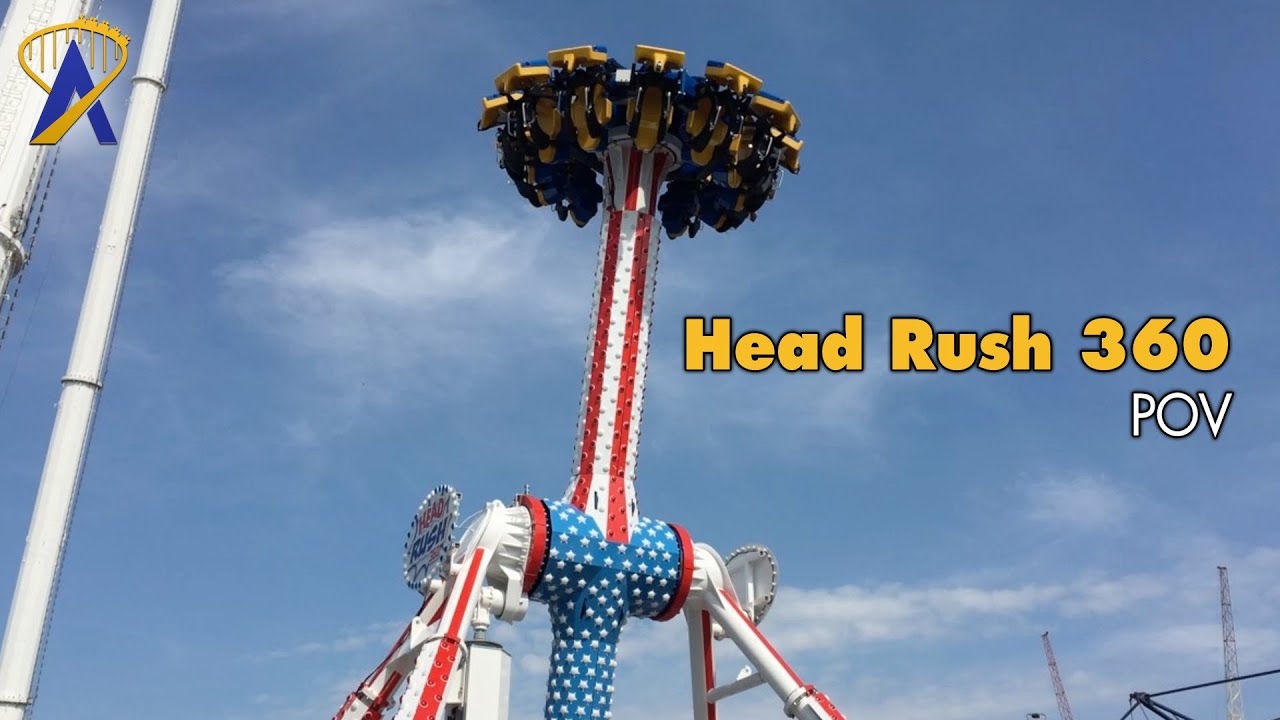 Head Rush 360 POV at Fun Spot America in Kissimmee - YouTube