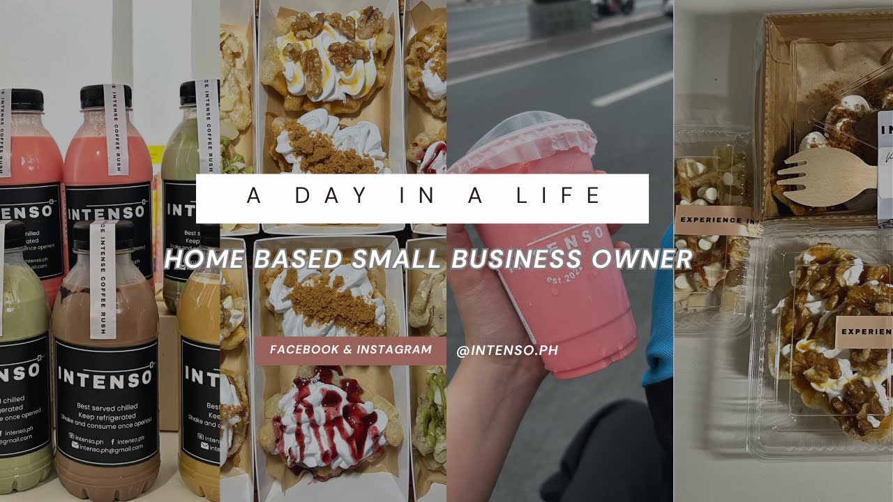 A Day in the Life of a Home-Based Small Business Owner | Hustle - YouTube