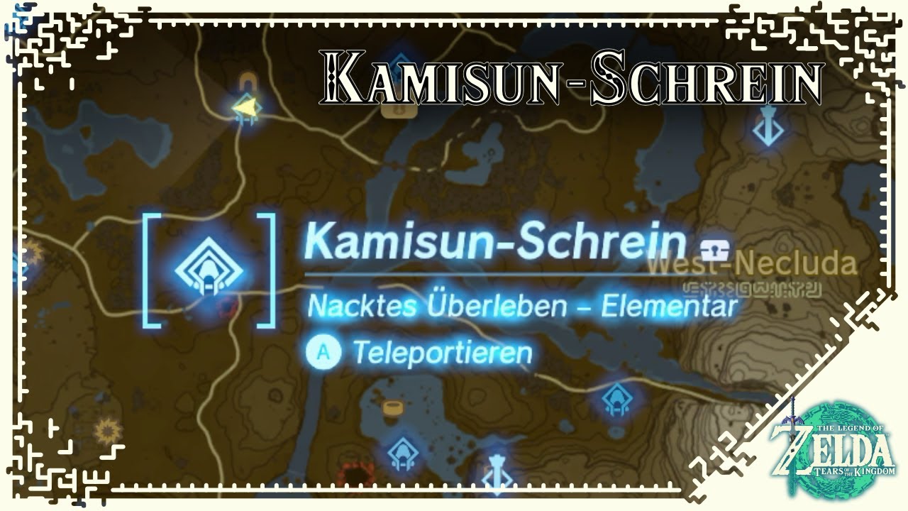 Kamisun-Schrein | Zelda Tears of The Kingdom - YouTube