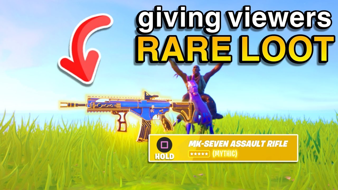 GIVING AWAY V-Bucks/Mythics/Exotics!!! - Fortnite Reload - YouTube