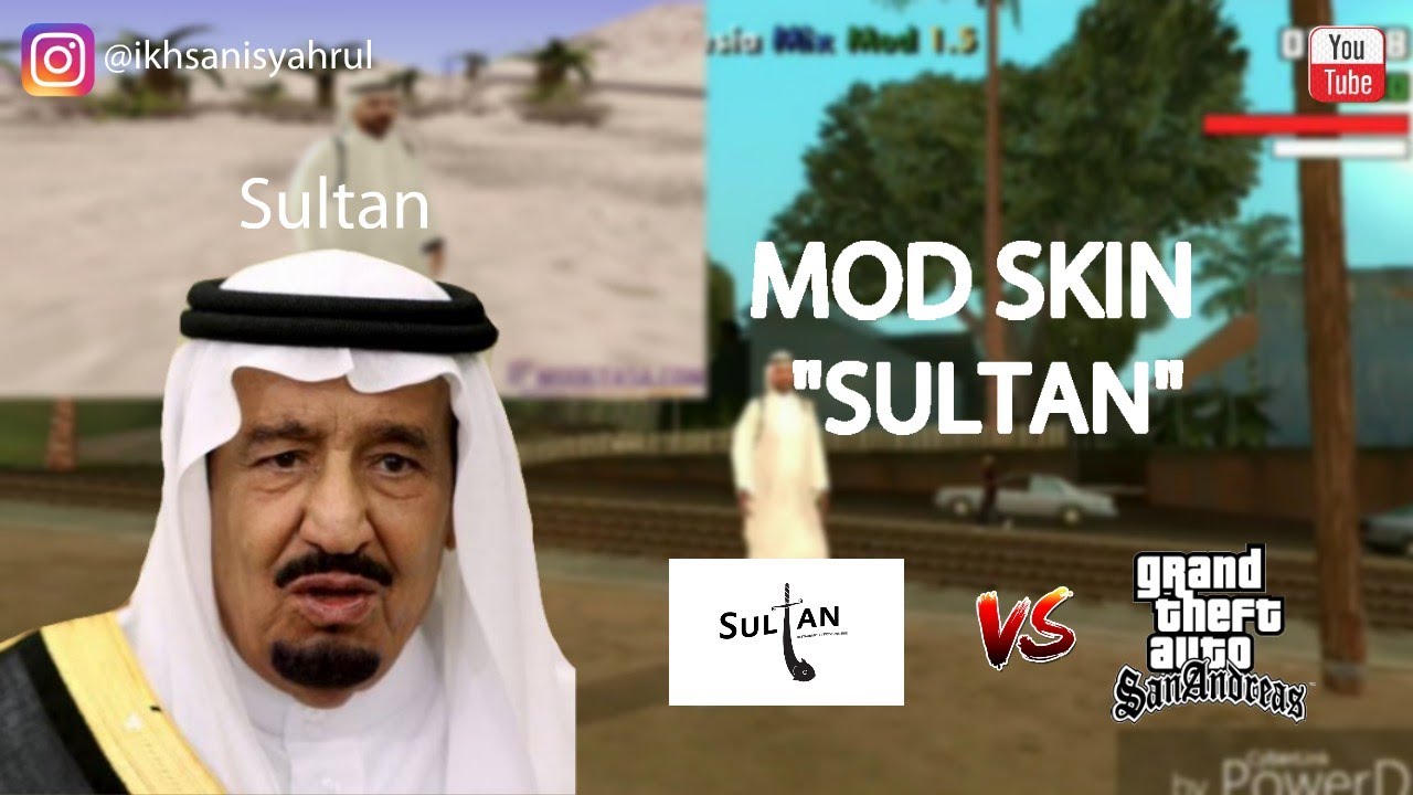 How To Install Mod Skin Sultan - gta sa android - YouTube