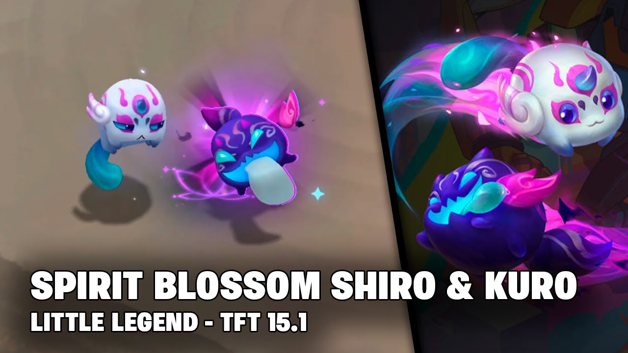 Spirit Blossom Shiro & Kuro | TFT 15.1 - YouTube