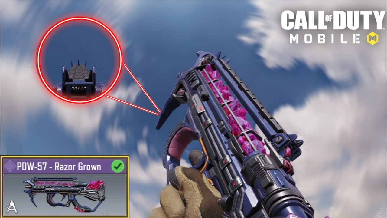 PDW 57 BEST GUNSMITH IN CODM - YouTube
