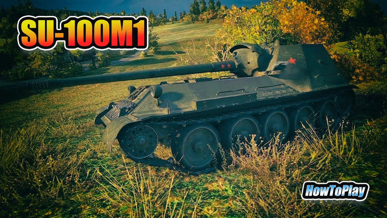 SU-100M1 - 6 Frags 4.6K Damage - A little luck! - World Of Tanks - YouTube
