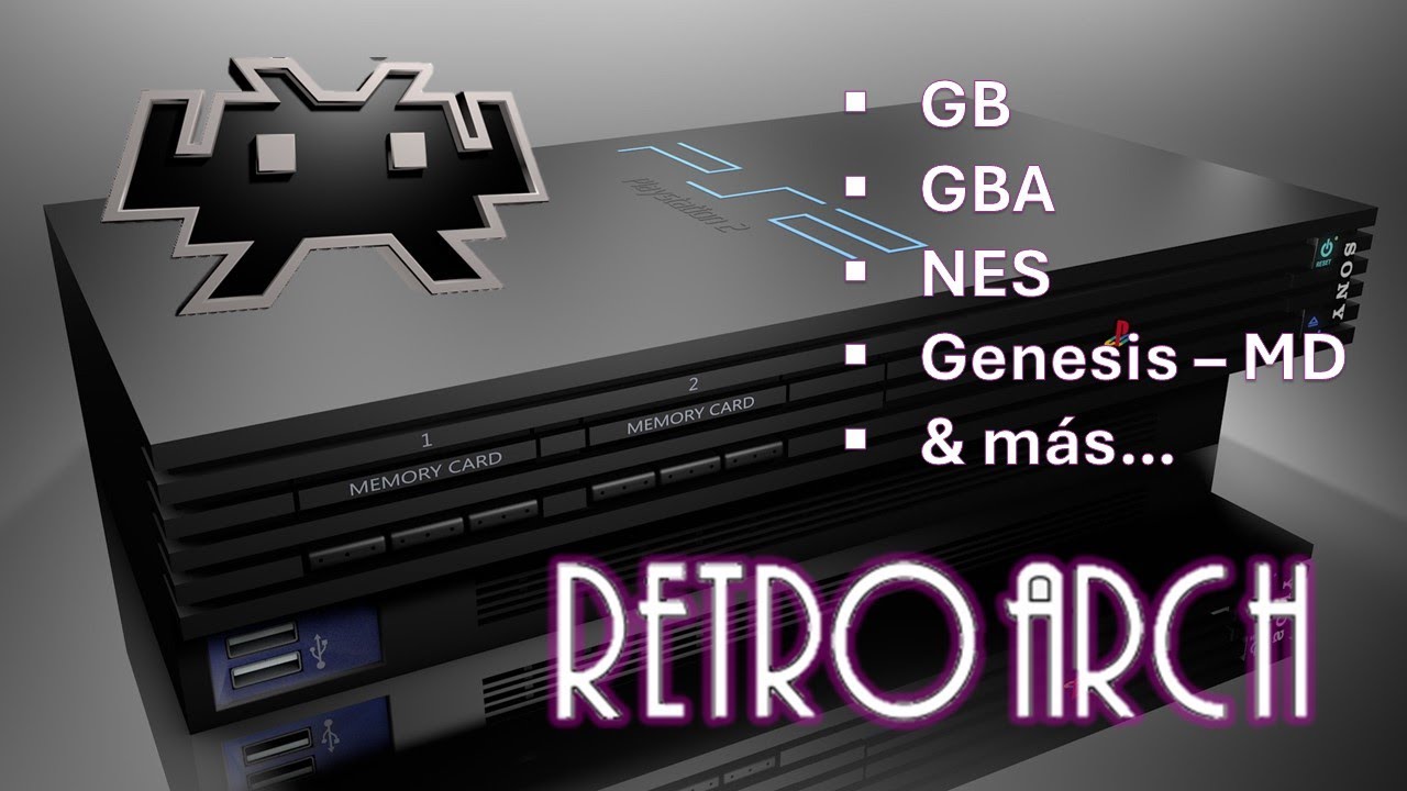 Retroarch en PS2 - método simple - YouTube