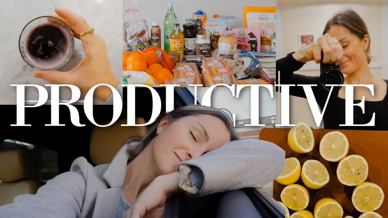 Productive + Healthy Day in My Life | nourishing food, habits and ...
