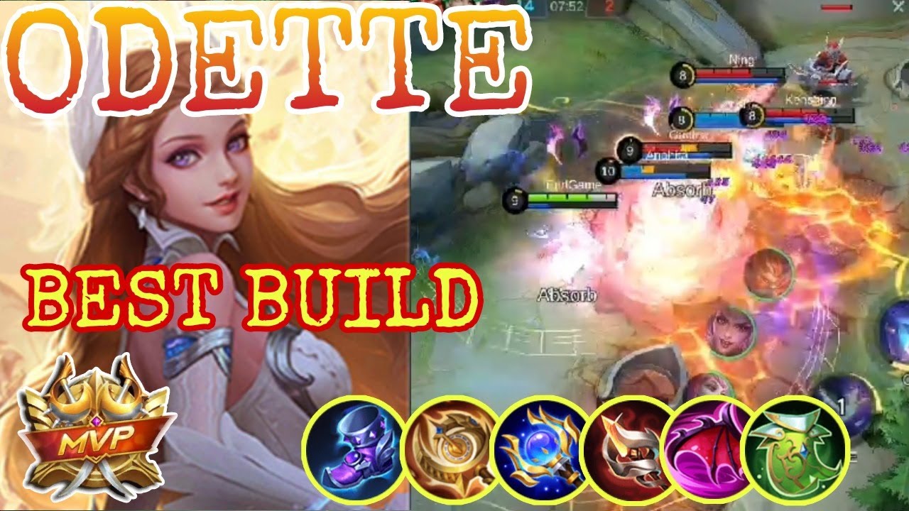 ODETTE BEST BUILD | MOBILE LEGENDS - YouTube