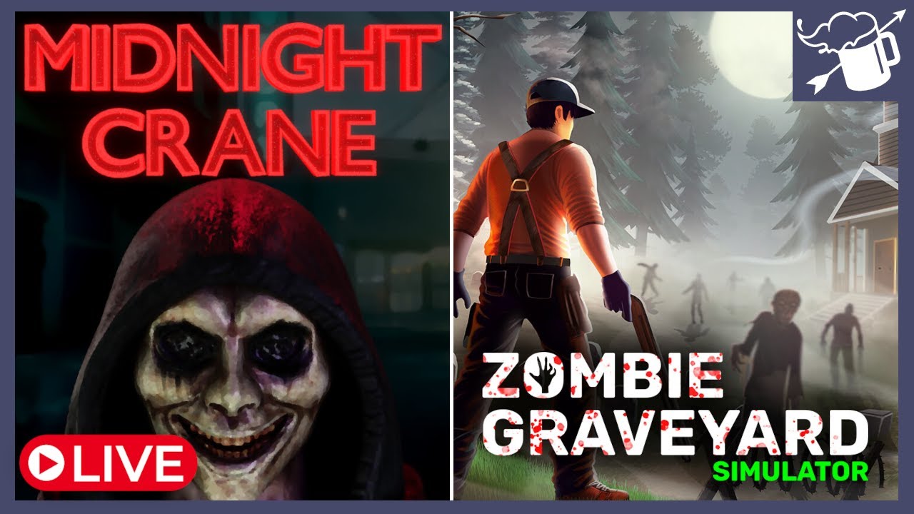 Midnight Crane + Zombie Graveyard Simulator DEMO 👀 - YouTube