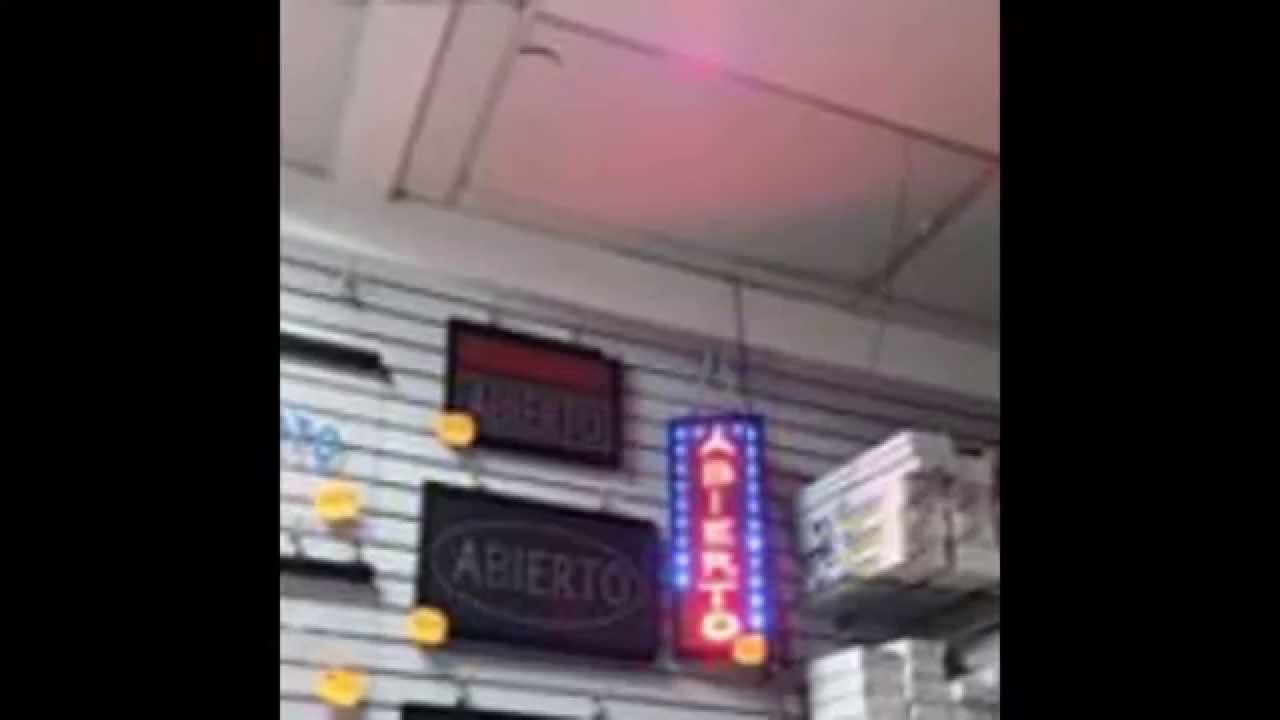 LETREROS LUMINOSOS EN PANAMA - YouTube