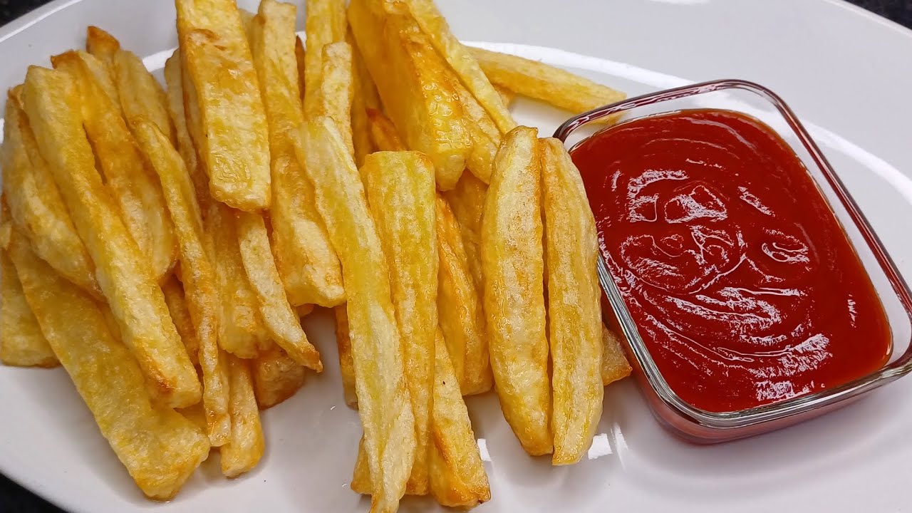 crispy crunchy potatoes chips 🍟||fried chips||fries. - YouTube