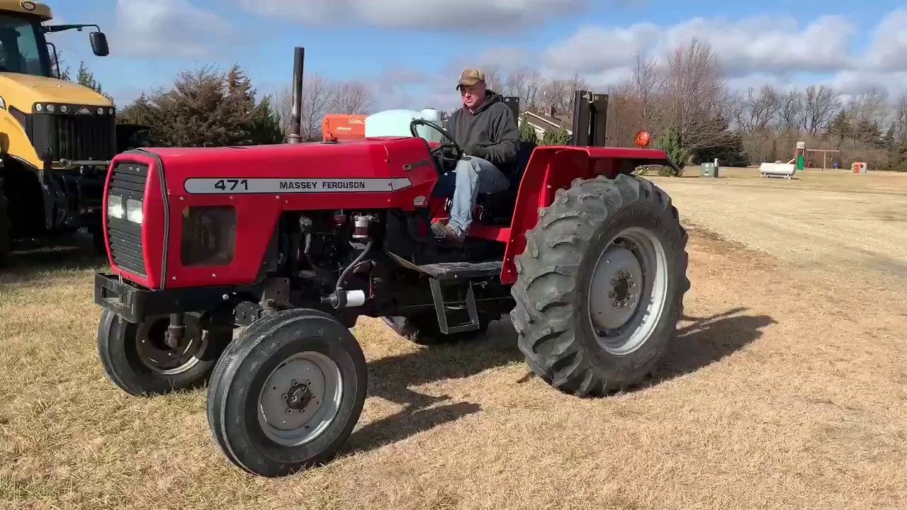 BigIron.com 2003 Massey Ferguson 471 2WD Tractor - YouTube