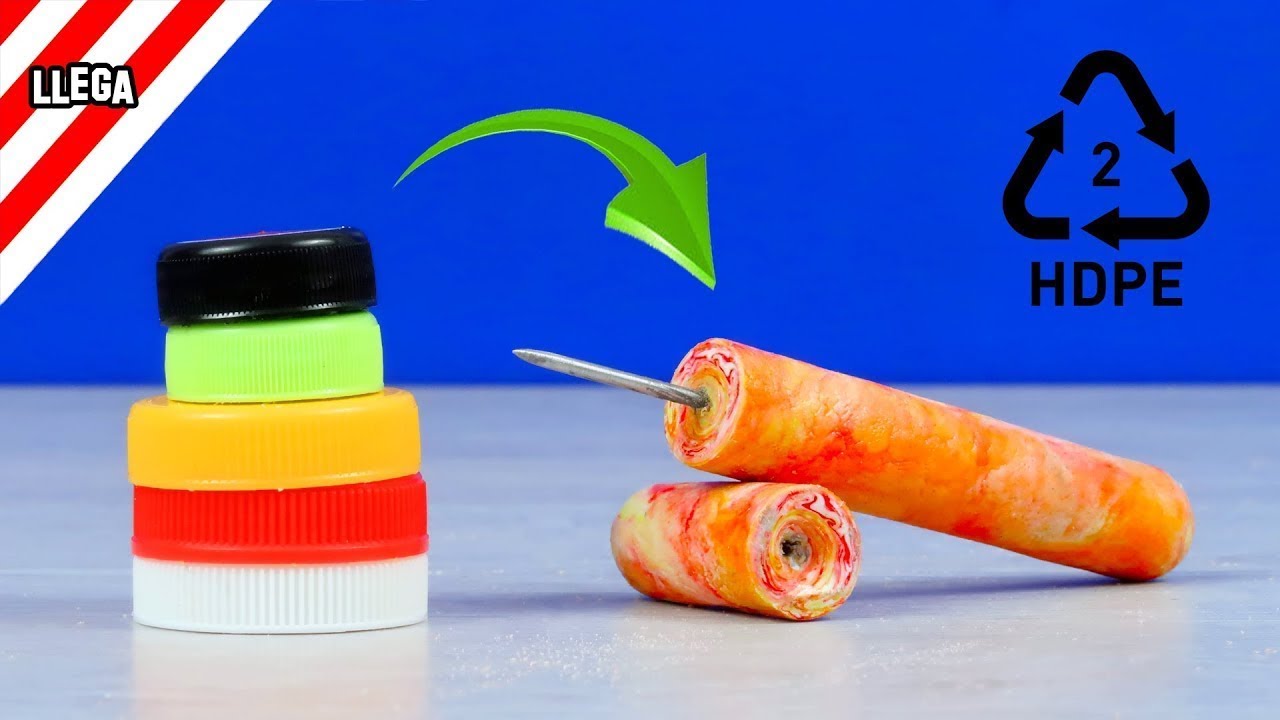 HOW TO MAKE A HOMEMADE TOOL WITH PLASTIC PLUGS - YouTube