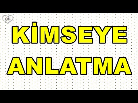 BU SIRRIMI KİMSEYE ANLATMA ''' Hikayesi '''' #hikaye #ömerhançeri
