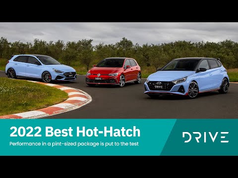 2022 Best Hot Hatch | Hyundai i20 N v i30 N v Volkswagen Golf | Drive.com.au DCOTY