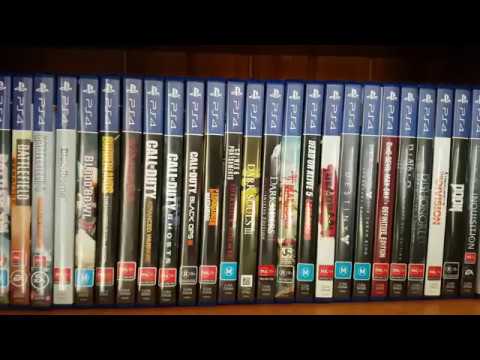 Biggest PS4 Game Collection in Australia 183 Titles - YouTube