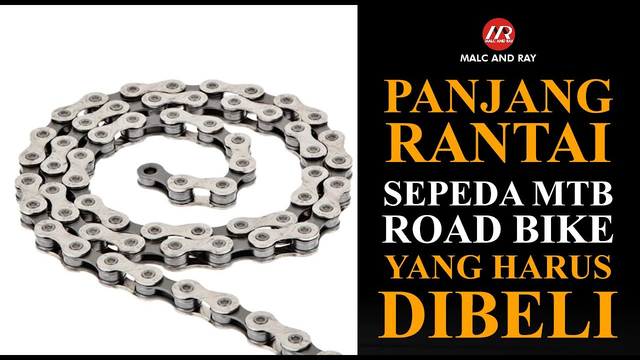 Perkiraan Panjang Rantai Sepeda | Ukur Sebelum Membeli (463) - YouTube