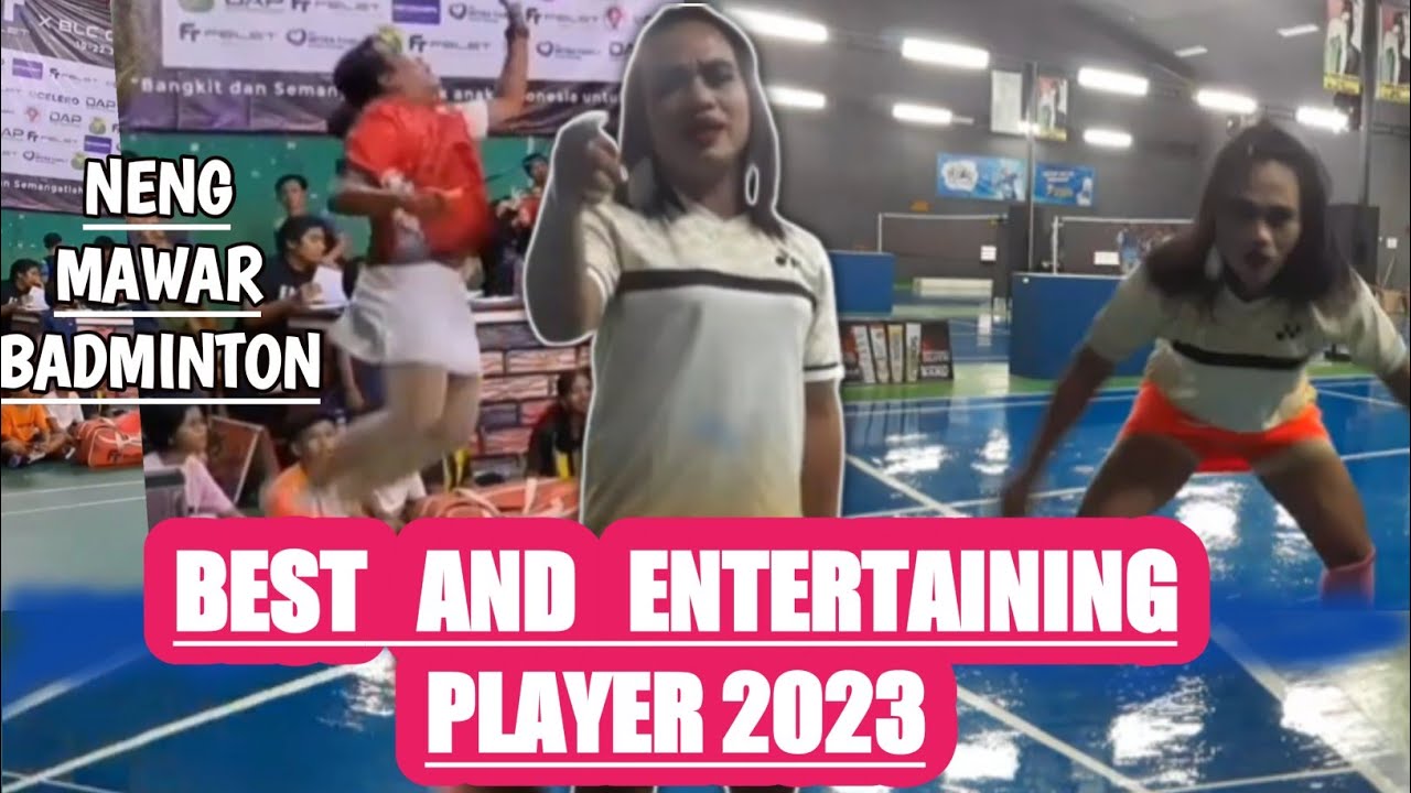 Profil Neng Mawar Badminton Alias Agoes Koencir Jump Smash Memutar 360 ...