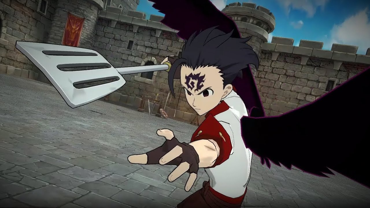 Executioner Zeldris Skills - Chef of the Mouth Outfit (Bandana off) 4K - YouTube