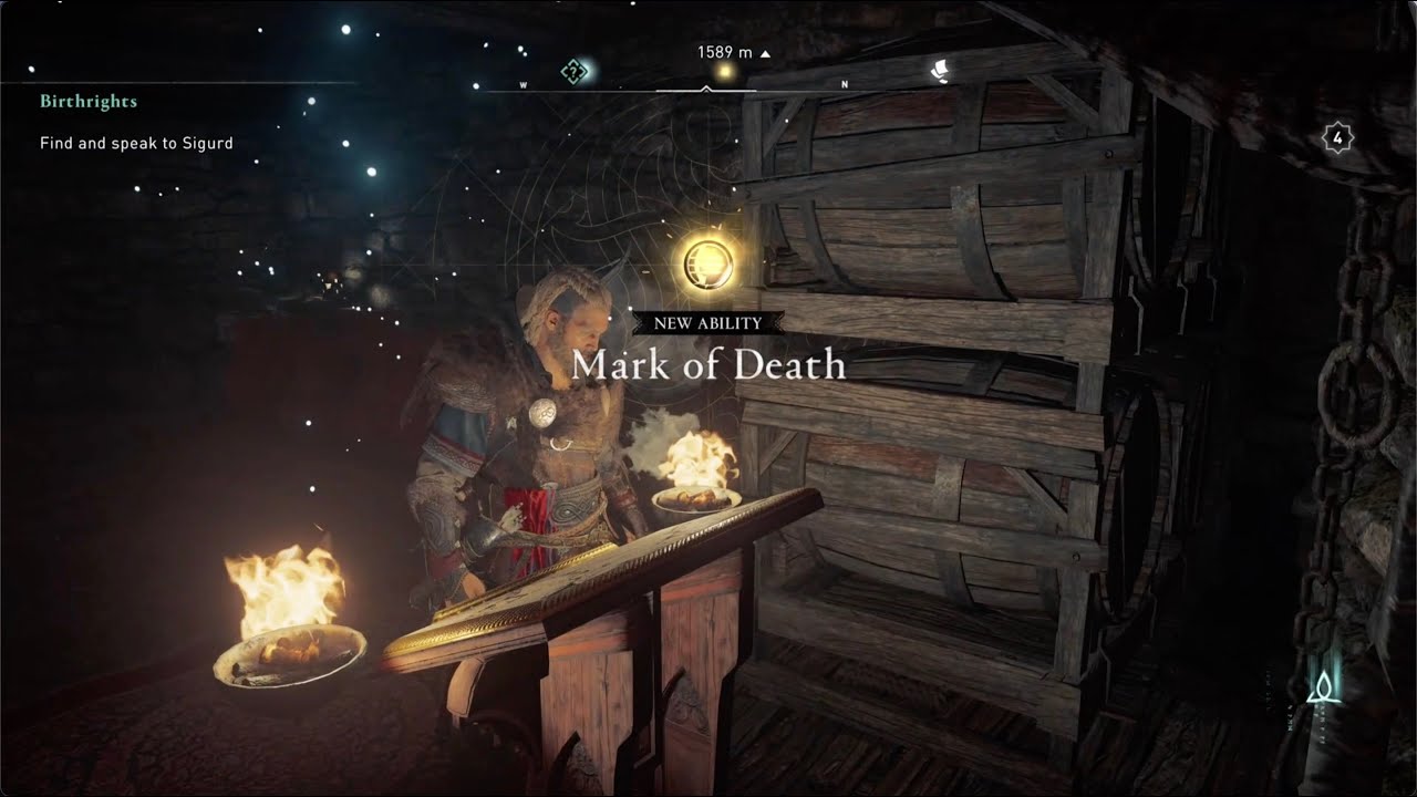 Mark of Death Ability - Assassin's Creed Valhalla Key Guide Tutorial ...