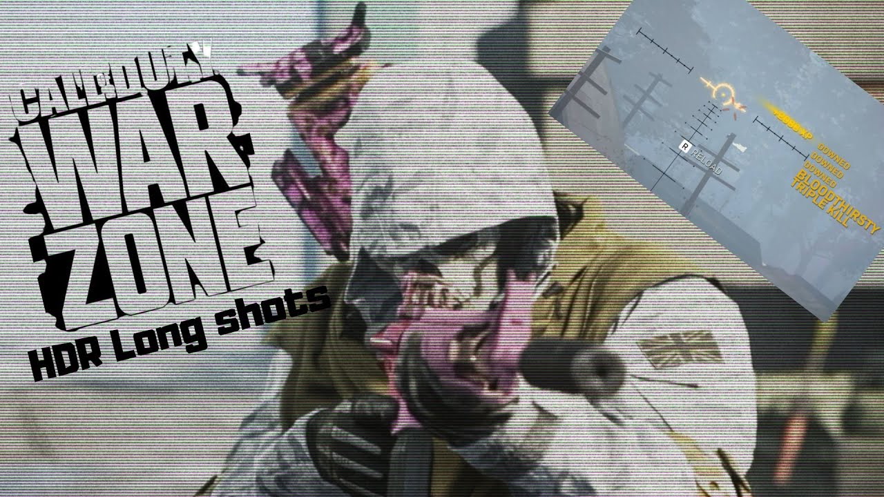 CoD: MW WarZone Long Shot Compilation HDR Sniper - YouTube