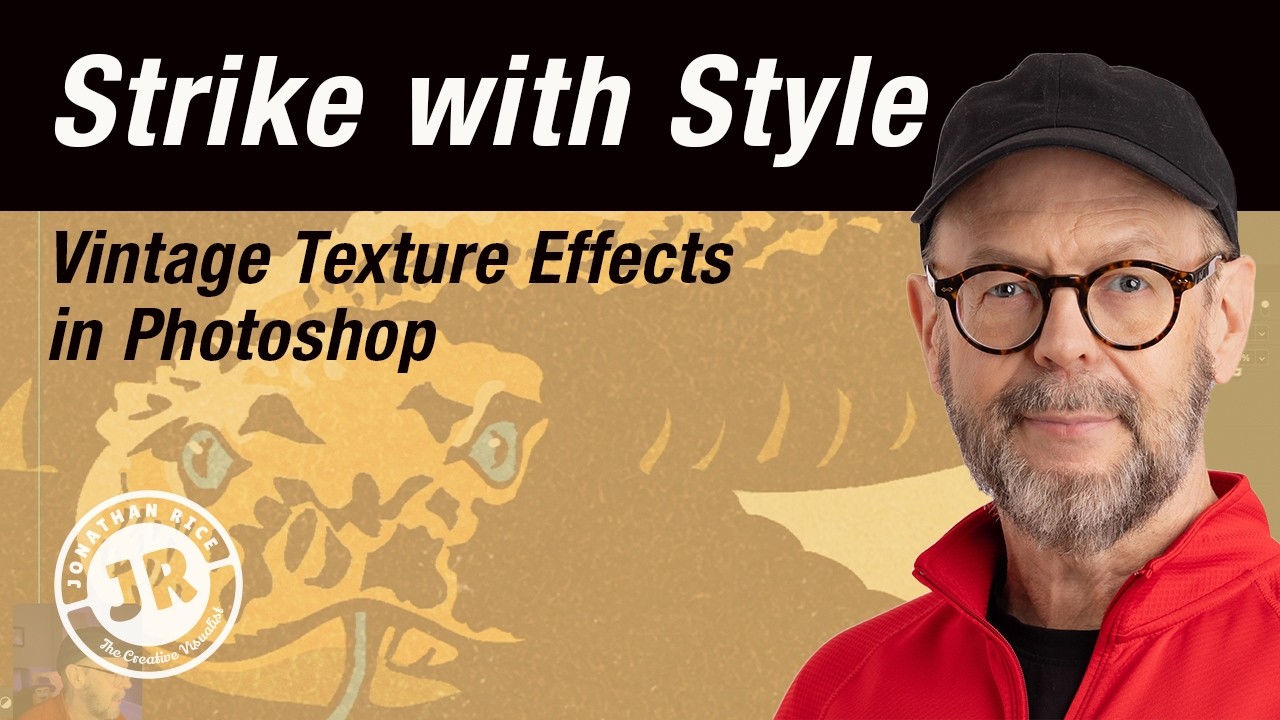 Strike with Style – Vintage Texture Effects in Photoshop - YouTube