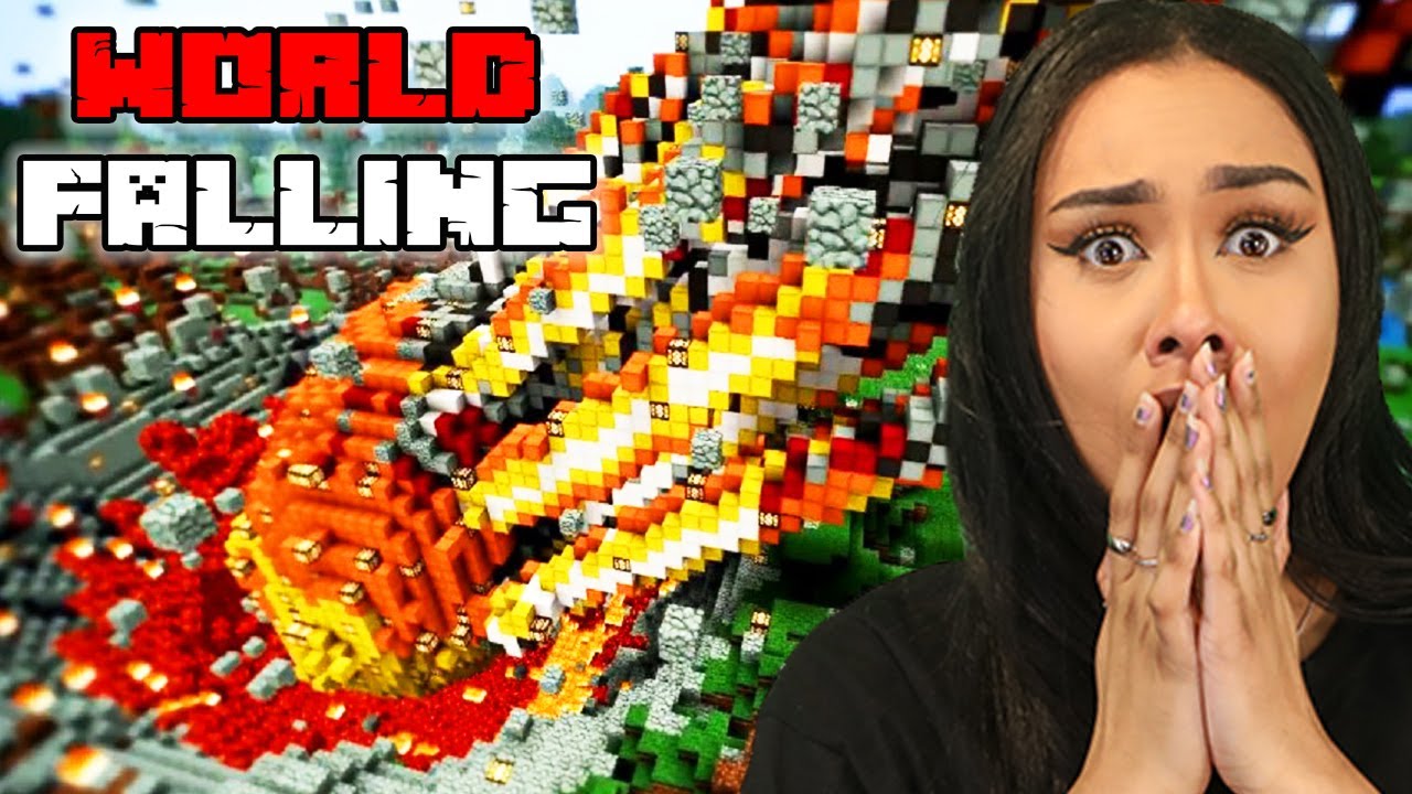 Surviving The World Falling Mod In Minecraft - YouTube