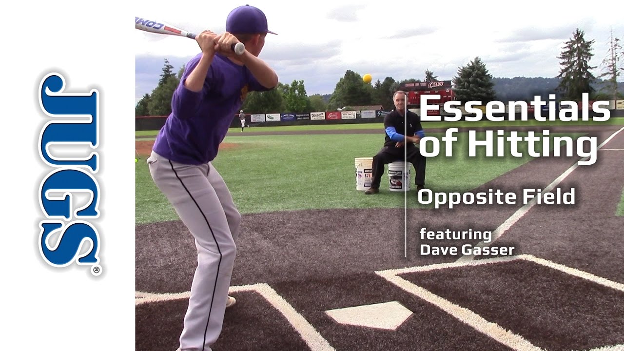 Essentials of Hitting—7: Opposite Field | JUGS Sports - YouTube