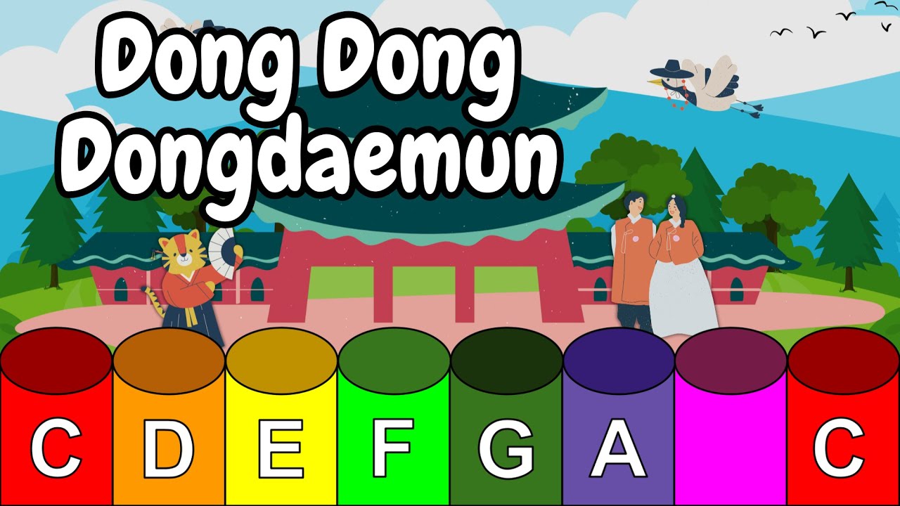 Dong, Dong, Dongdaemun [Korean Folk Song] - Boomwhacker Play Along ...