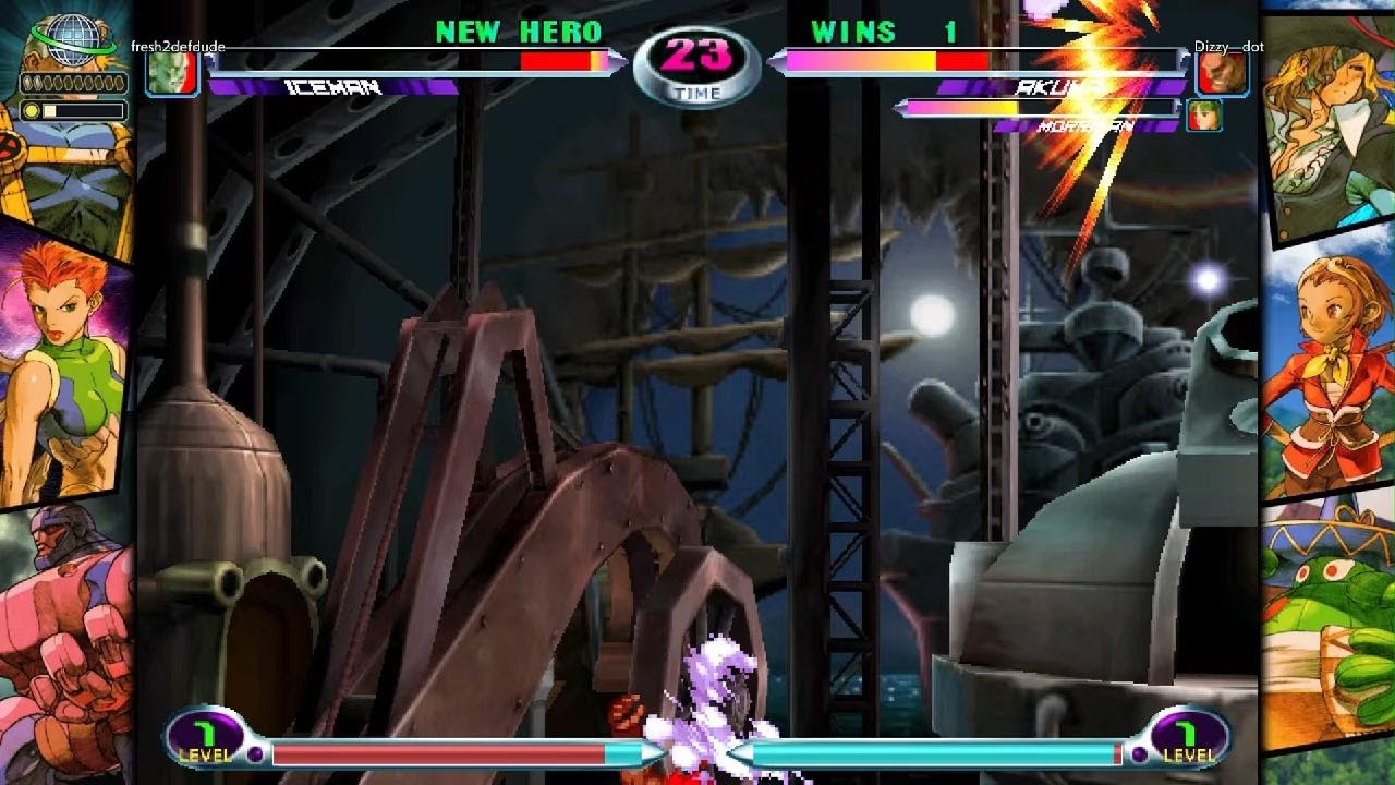 Check out my Dumpster Fire Marrow MvC2 - YouTube