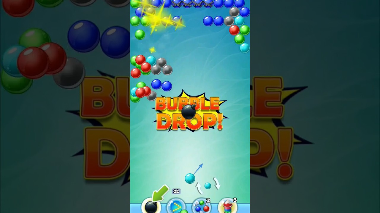 Bubble Shooter But It's 100x Harder! Can I Survive? 😱" - YouTube