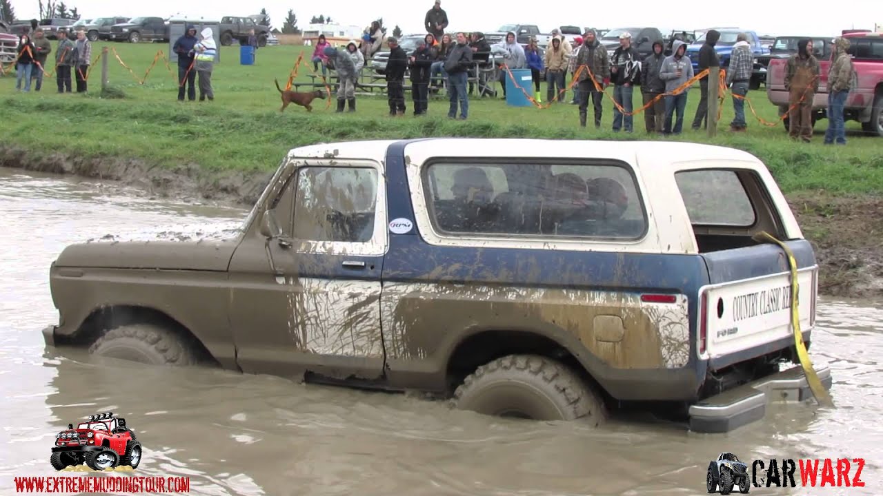 Old Ford Truck Mudding At Waltons Fall Mud Bog Youtube