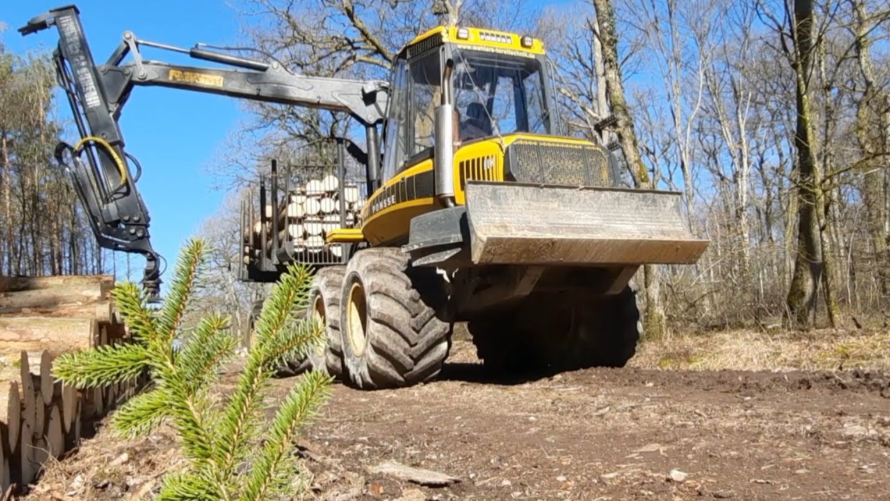 🌲SH BOIS/Forwarder/ PONSSE ELK/Porteur forestier/Débardage/PONSSE🌲 ...
