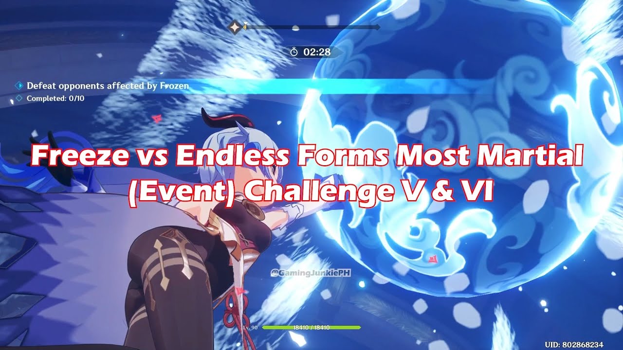 Freeze Team vs Endless Forms Most Martial (Event) Challenge V & VI # ...