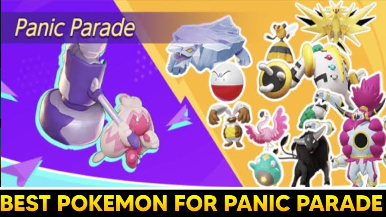 TOP 5 BEST POKEMON FOR PANIC PARADE - YouTube