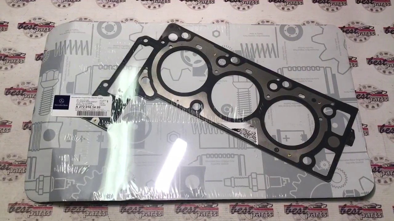 A2720161420 Прокладка головки блока правая Mercedes M272 / ML W164 ...