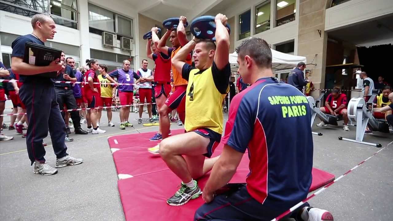 Cross training à la BSPP - YouTube