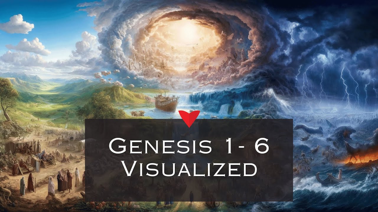 Genesis 1 - 6 Visualized [From Creation to the Flood] - YouTube