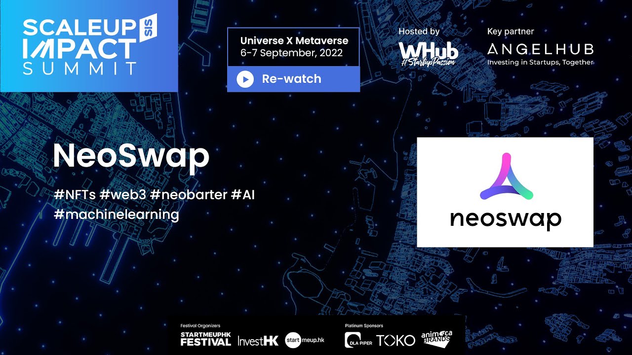 Scaleup Showcase - Neoswap #SIS22 #ScaleupImpactSummit - YouTube