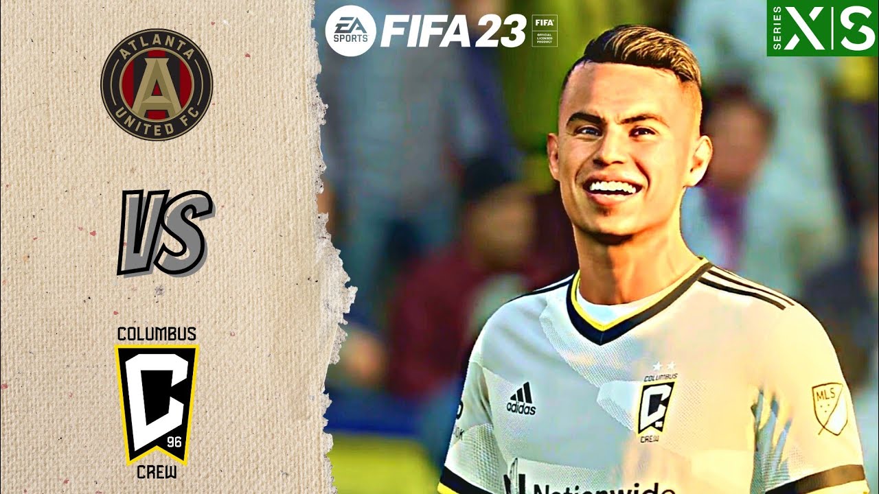 Fifa 23 Xbox Series S Gameplay - Atlanta United vs Columbus Crew (MLS ...
