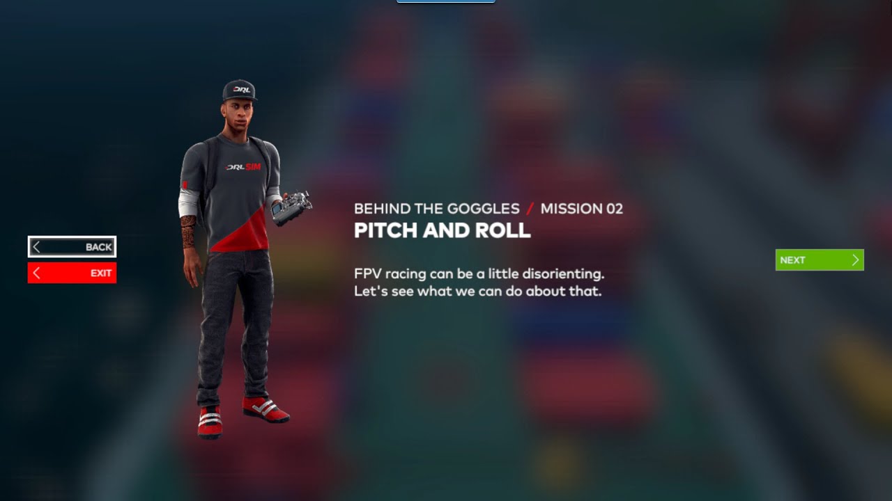 Mission 02 - Pitch and Roll - Behind The Goggles [DRL SIM] - Drone ...