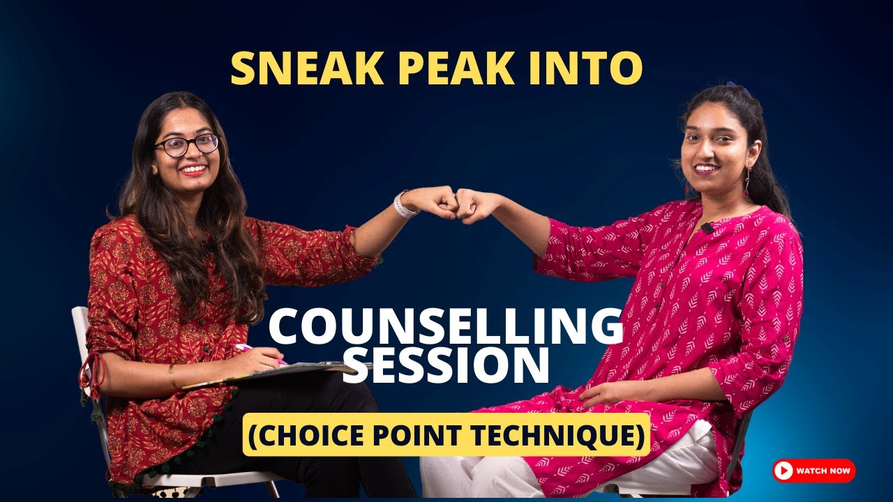 Sneak Peak into a Counselling Session | Choice Point | ACT | Therapy ...