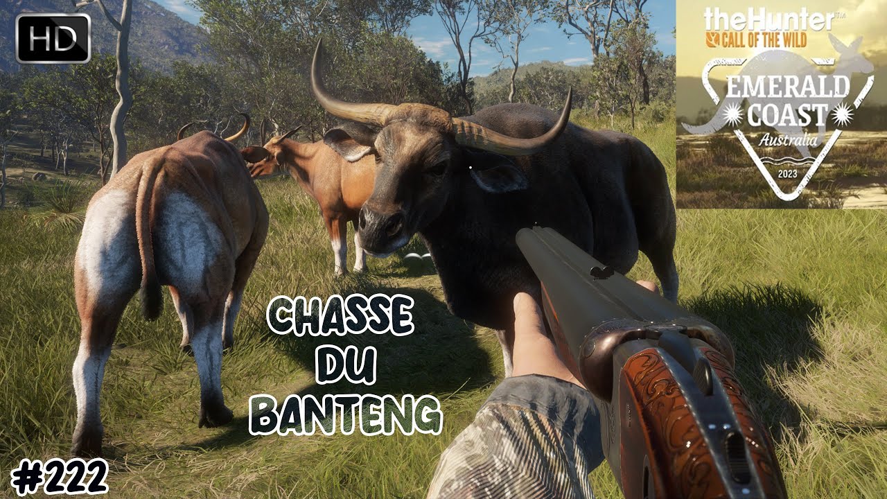 THEHUNTER CALL OF THE WILD CHASSE DU BANTENG GAMEPLAY #222 SUR EMERALD ...