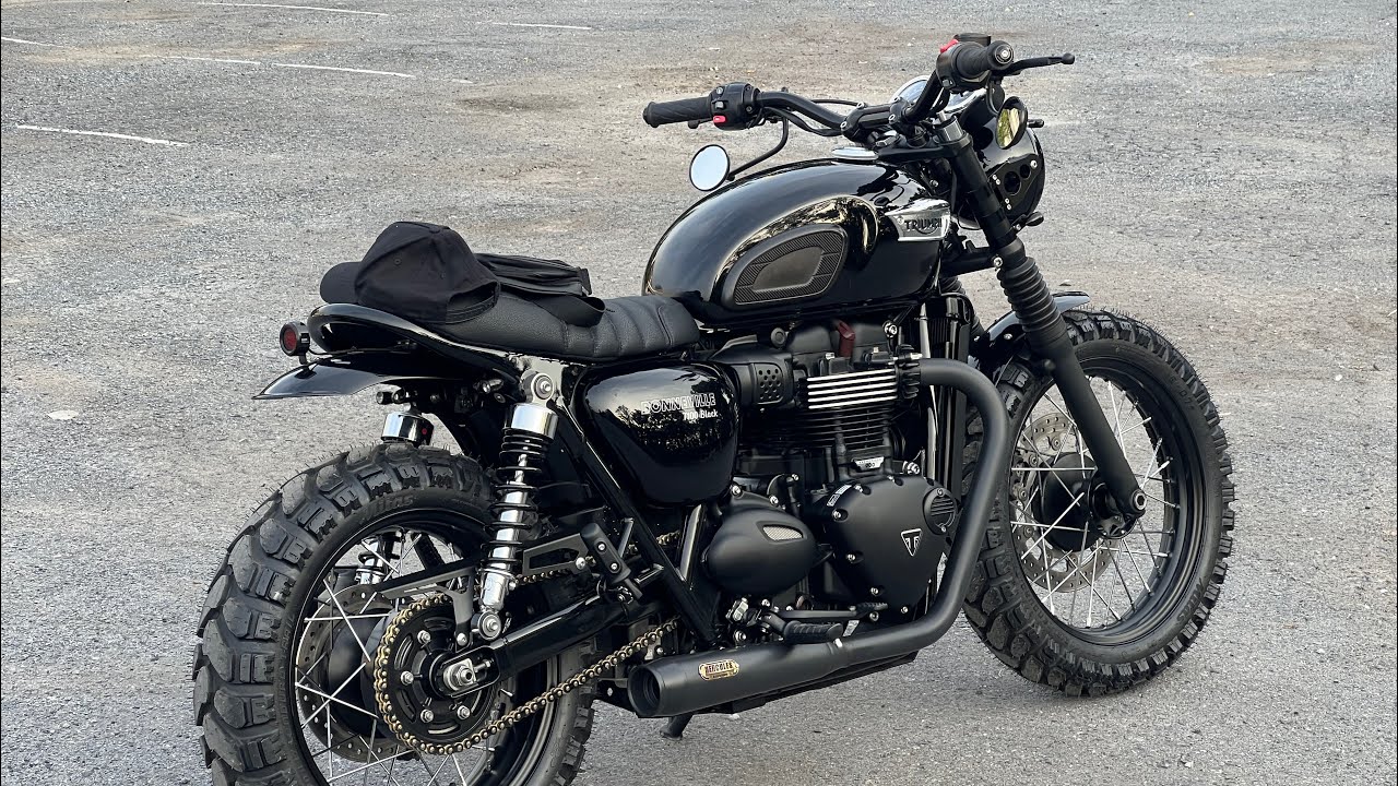 Triumph T100 แต่งสวย งบ7หมื่นต้นๆ📌 - YouTube